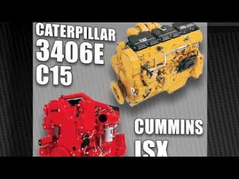 caterpillar vs cummins cual creen que sea más potente - YouTube