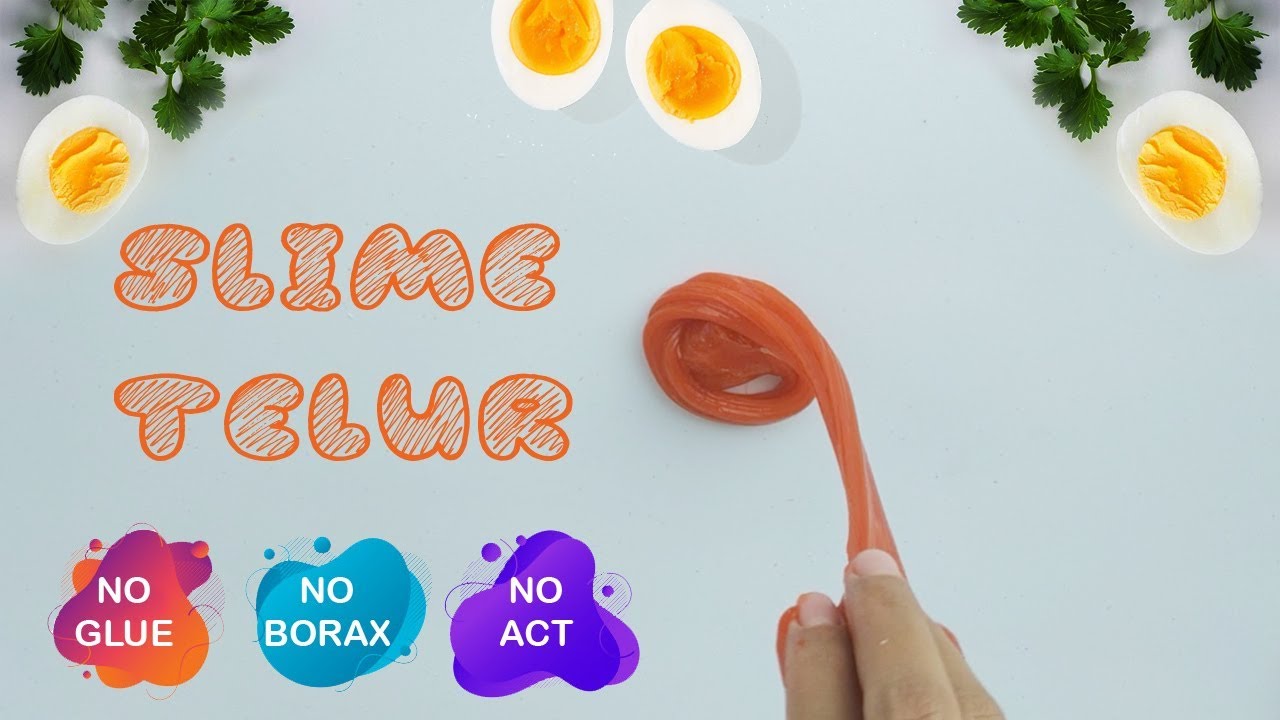 Cara Membuat Slime Dengan Telur dan Mama Lemon - YouTube