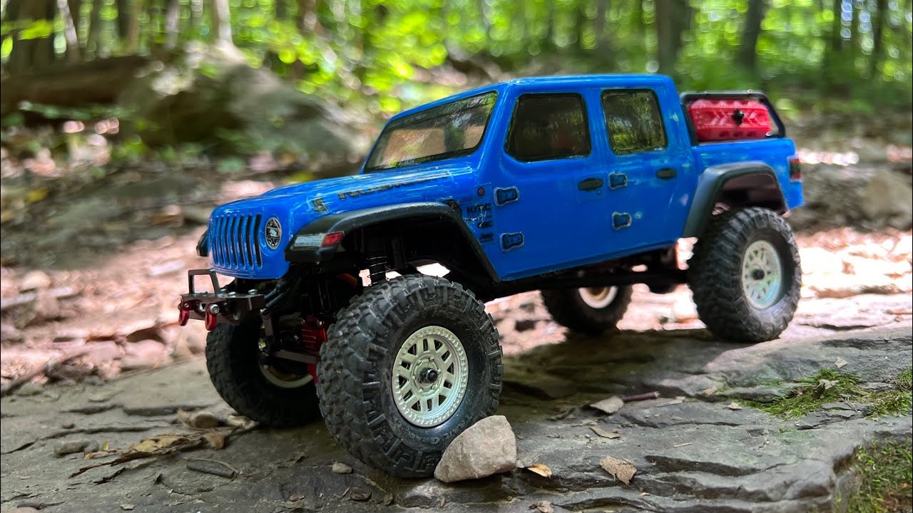 Axial SCX24 Trail Run Compilation - YouTube