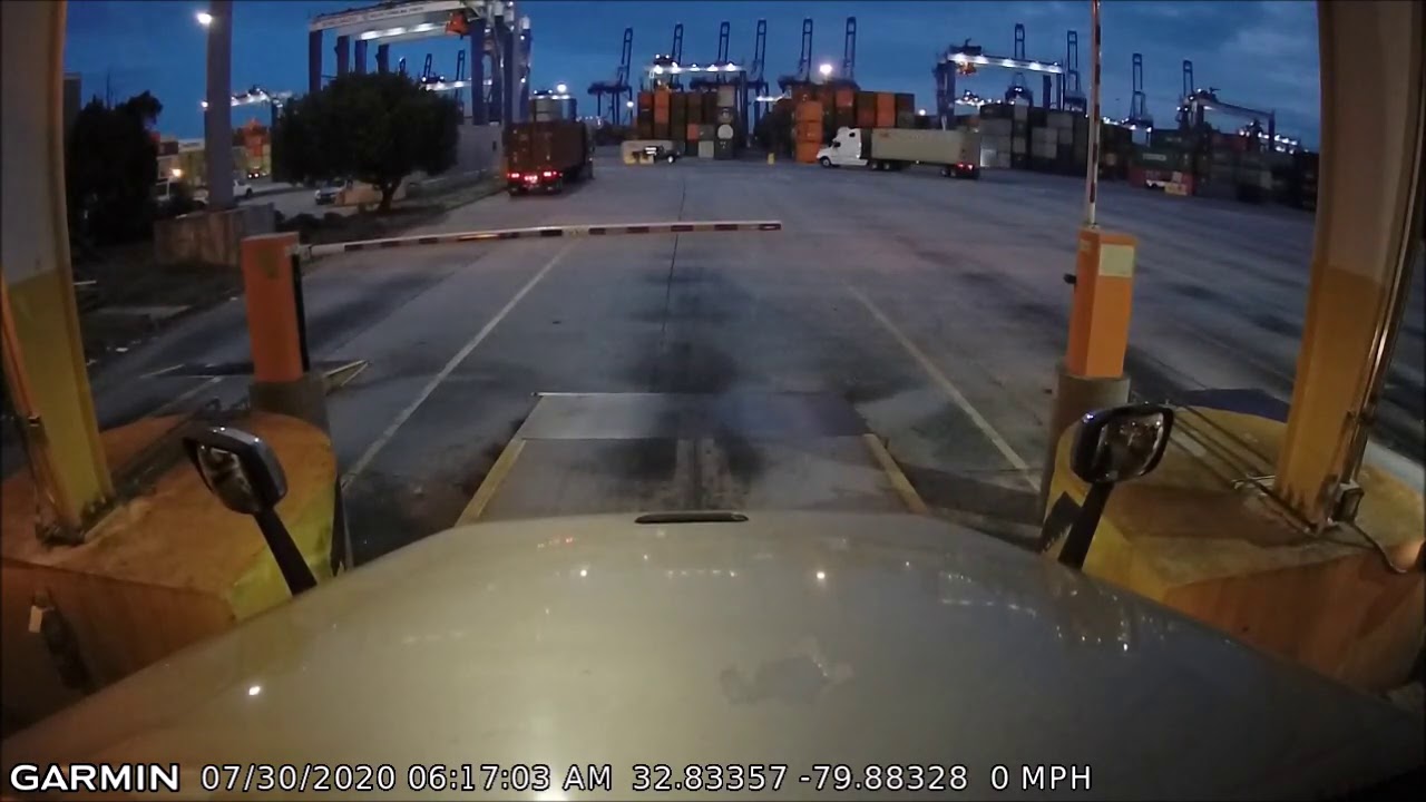 Wando port checker lost. - YouTube