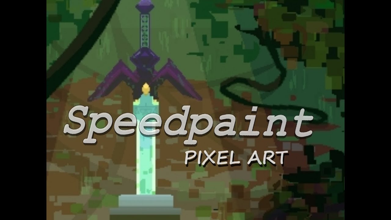 Master Sword [Pixel Art Speedpaint] - YouTube