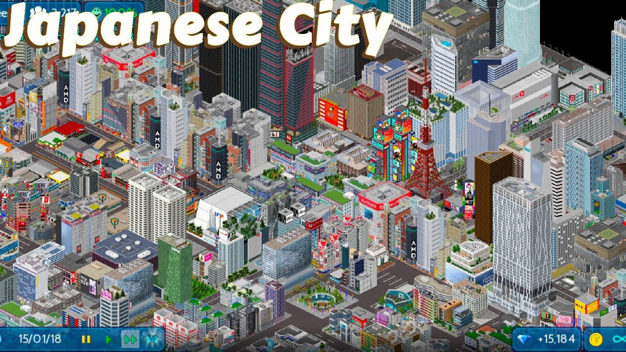 Theotown Japanese City | Theotown Gameplay. - YouTube