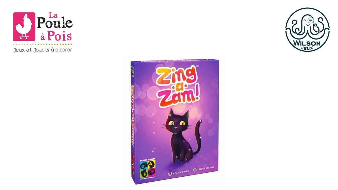 Jeu Zing-A-Zam - Wilson Jeux - lapouleapois.fr - YouTube