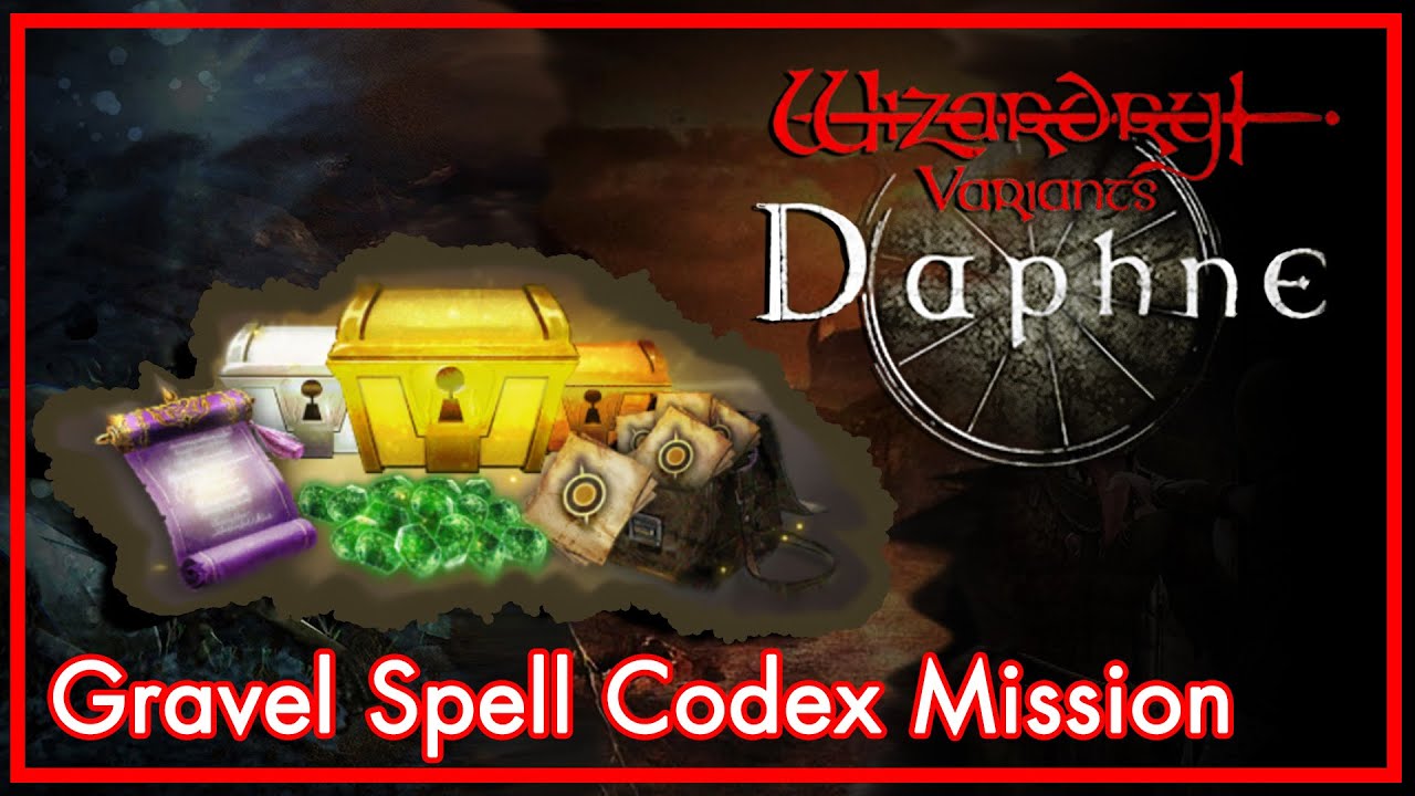 Wizardry Variants Daphne - Gravel Spell Codex Mission - YouTube