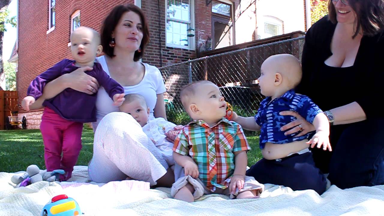 Baby Pile at the Bailey's - YouTube