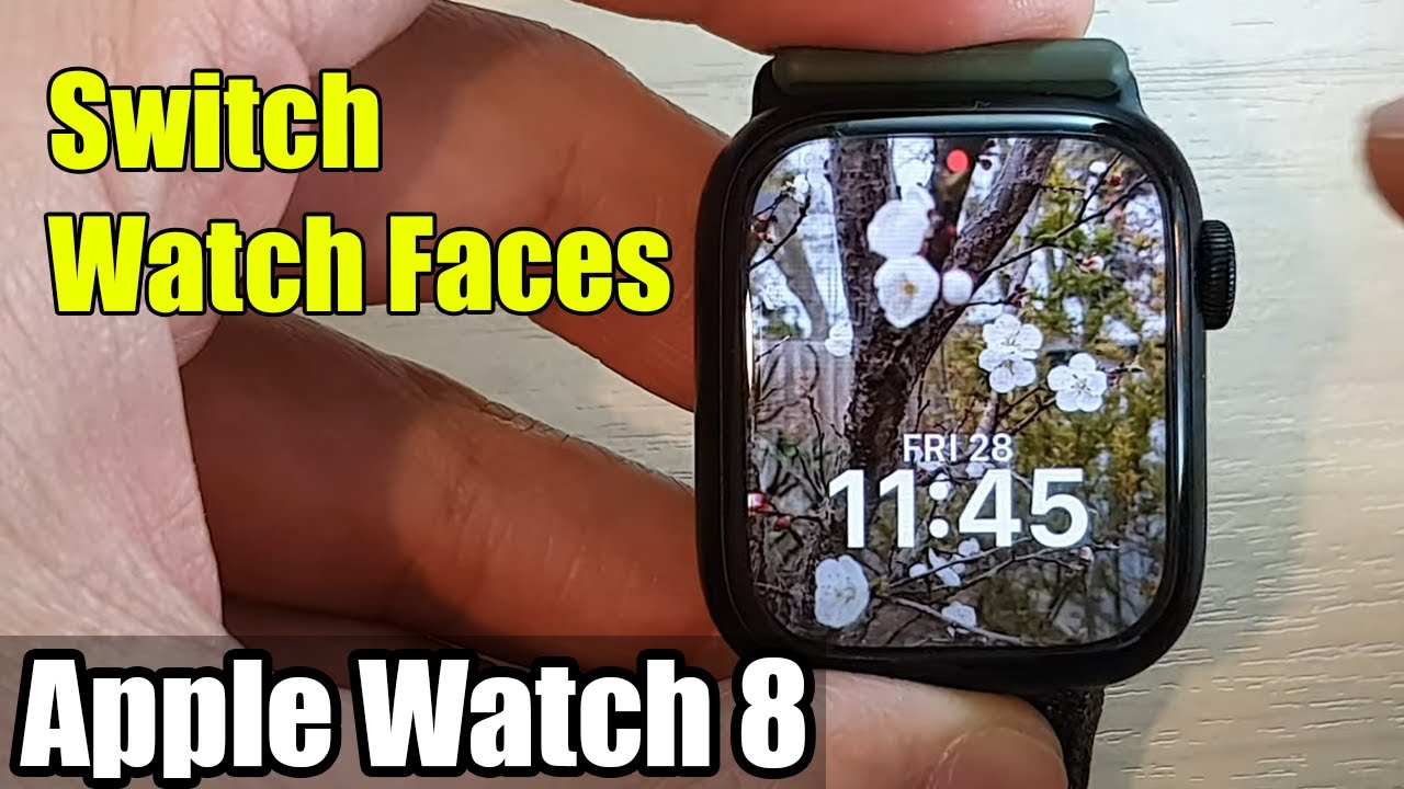 Apple Watch 8: How to Switch Watch Faces - YouTube