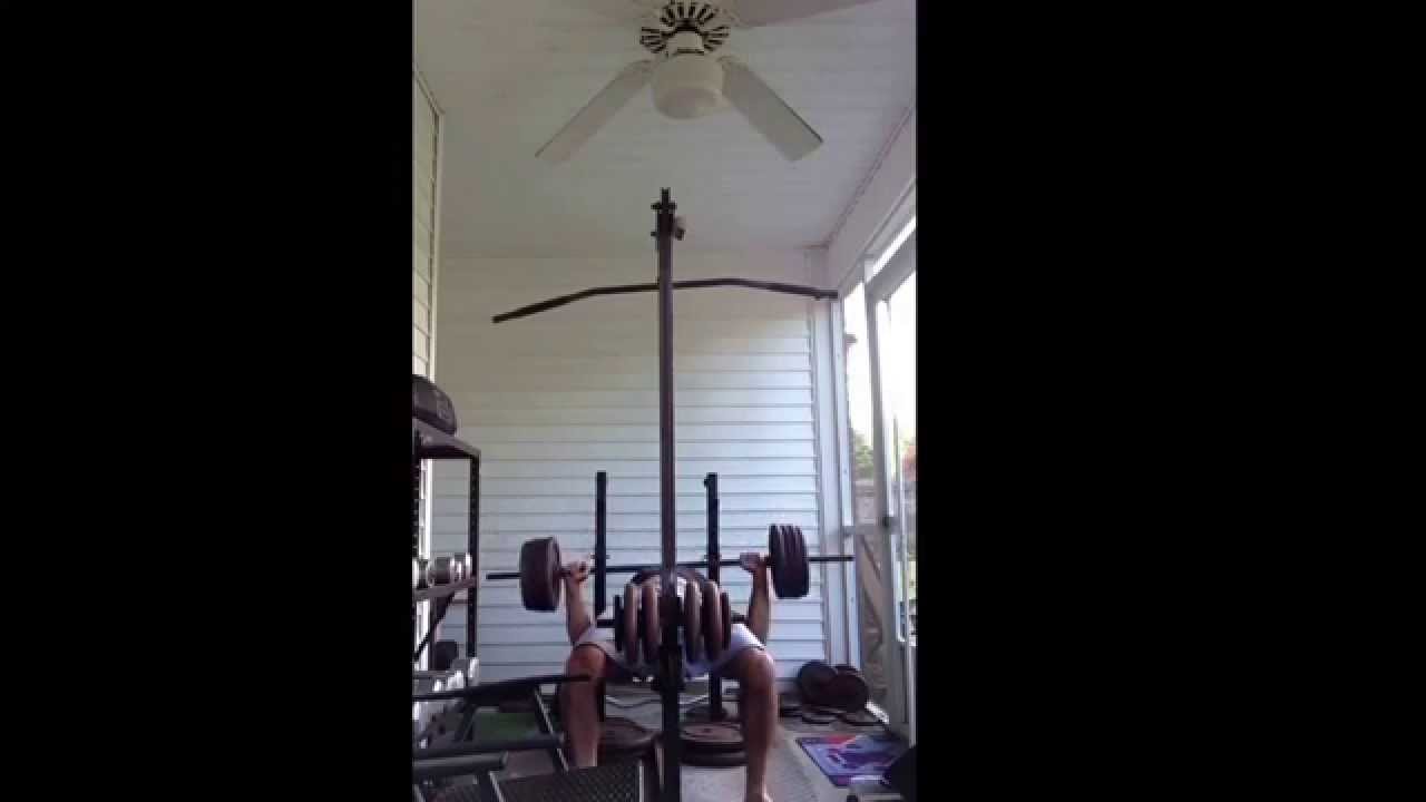 Randall Morris does 410 lbs for 5 reps IN ONE SET on Bench Press ...