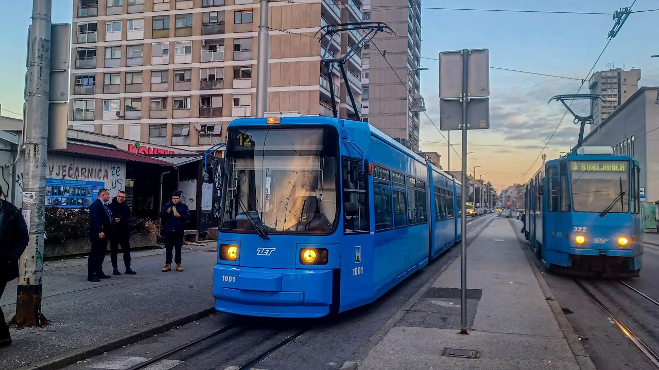 AdTranz GT6M testing on line 12 for the first time in public | ZET ...