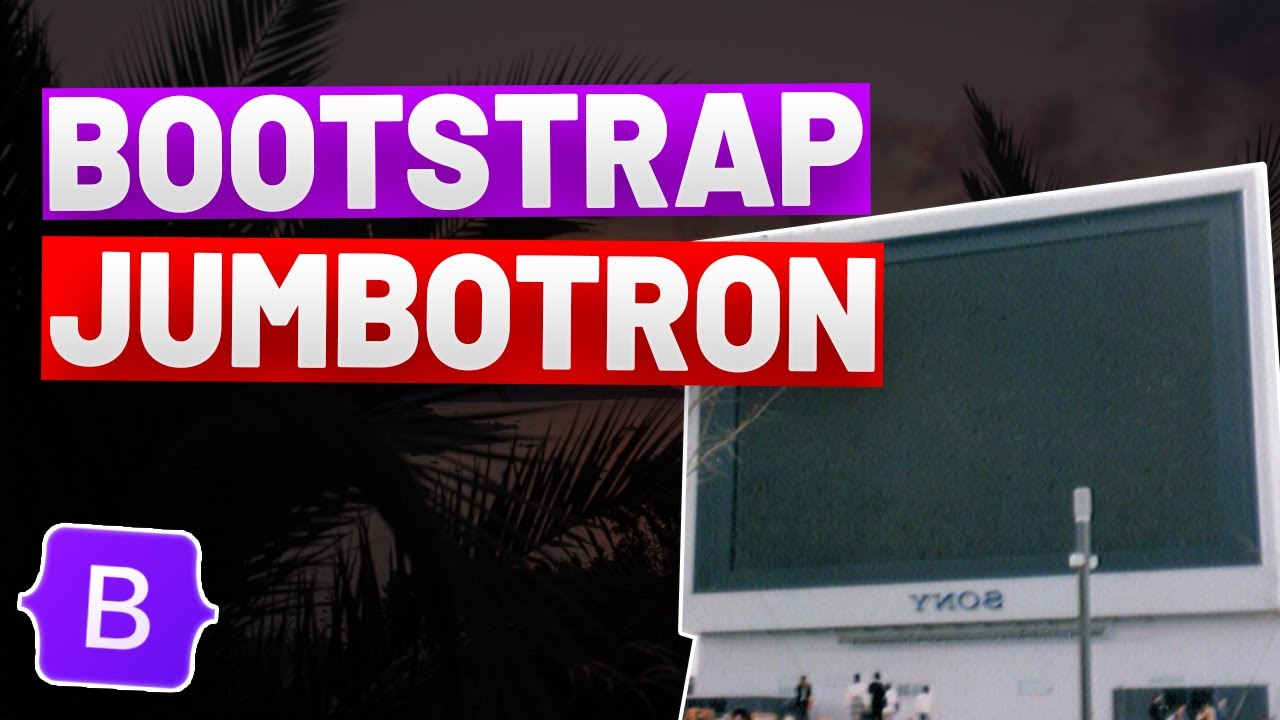The JUMBOTRON in Bootstrap | Learn It NOW! - YouTube