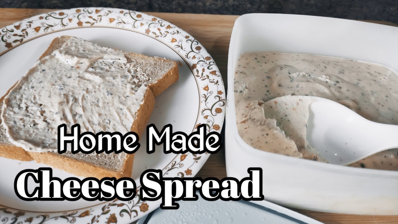 Best Home Made Cheese Spread | Home Made Cream Cheese Spread - YouTube