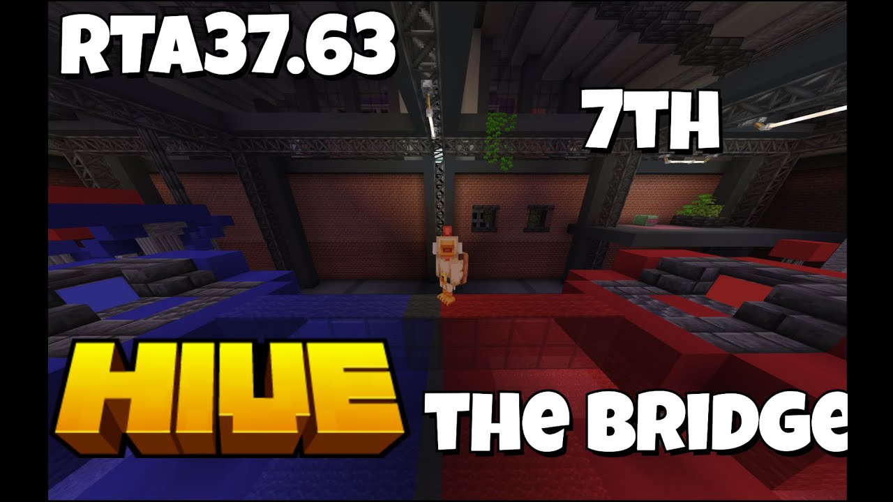 [RTA:7th"37.63"]TheBridgeWorldRecordChallenge#hive #bridge - YouTube