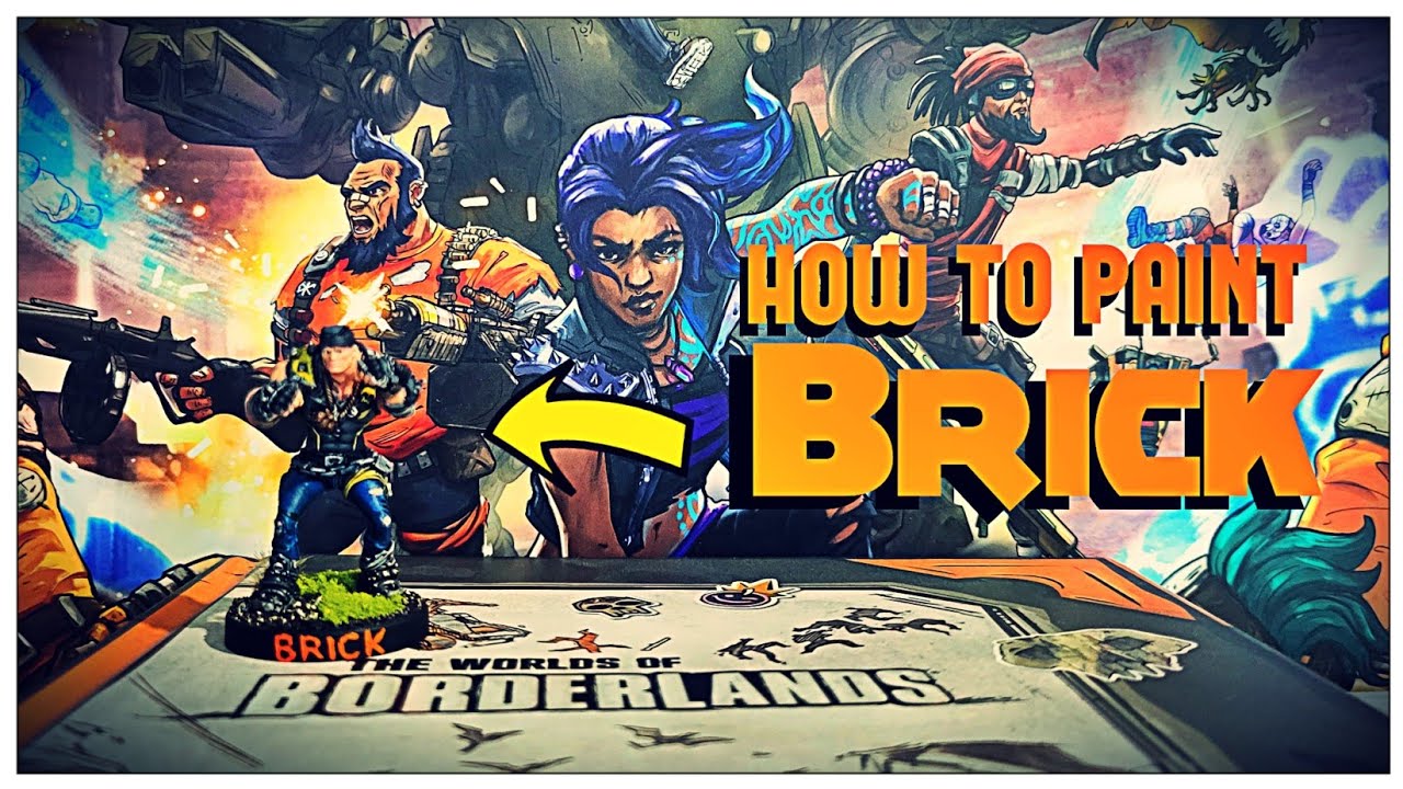 How To Paint Brick For Borderlands Mr. Torgue's Arena Of Badassery ...