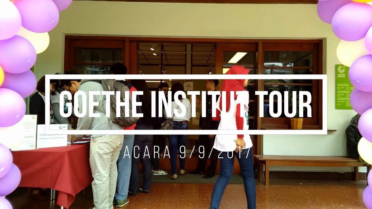 Goethe Institut Bandung Tour | Acara 9/9/2017 | Eps. 2 - YouTube