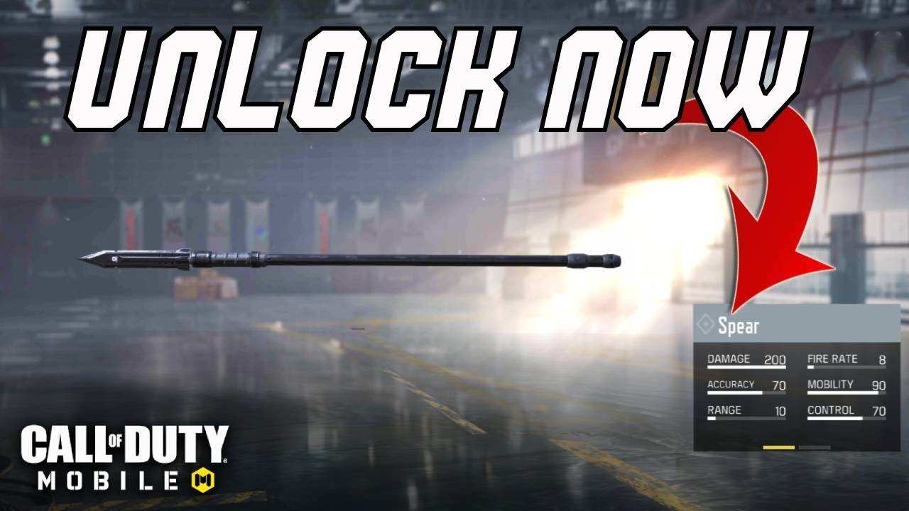 Explained! Unlock New Melee - Spear Now in 5 minutes in COD Mobile ...