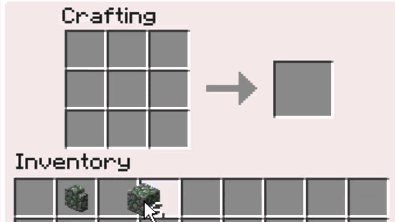 Minecraft jak zrobić Mossy cobblestone wall #78 - YouTube