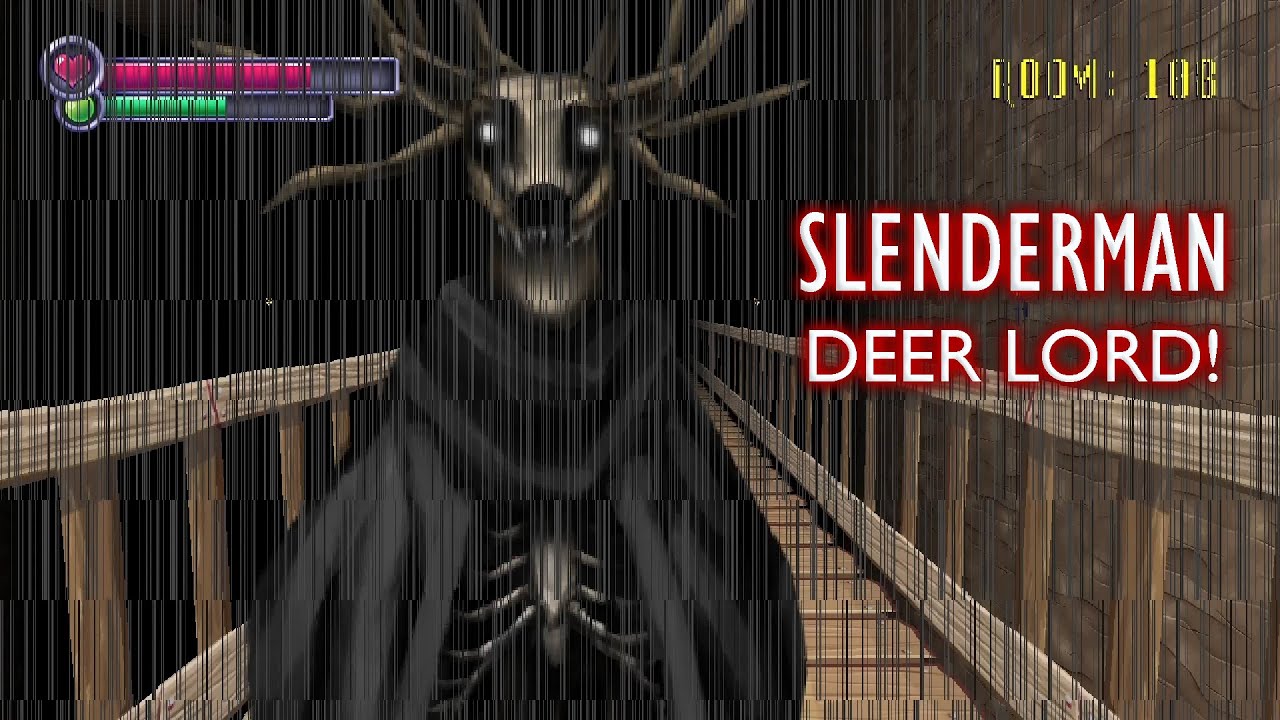 Slenderman Deer Lord! | Specimen 8's Reworked Chase in Spooky's Jump ...