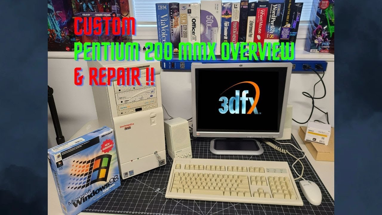Exploring my Custom Pentium 200 MMX System and a Minor Repair! - YouTube
