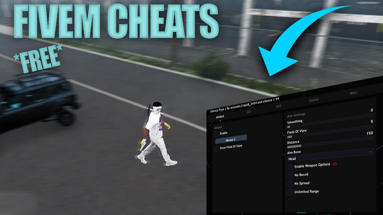 BEST CHEATS FIVEM 2024 *FREE* 💙🌠 - YouTube