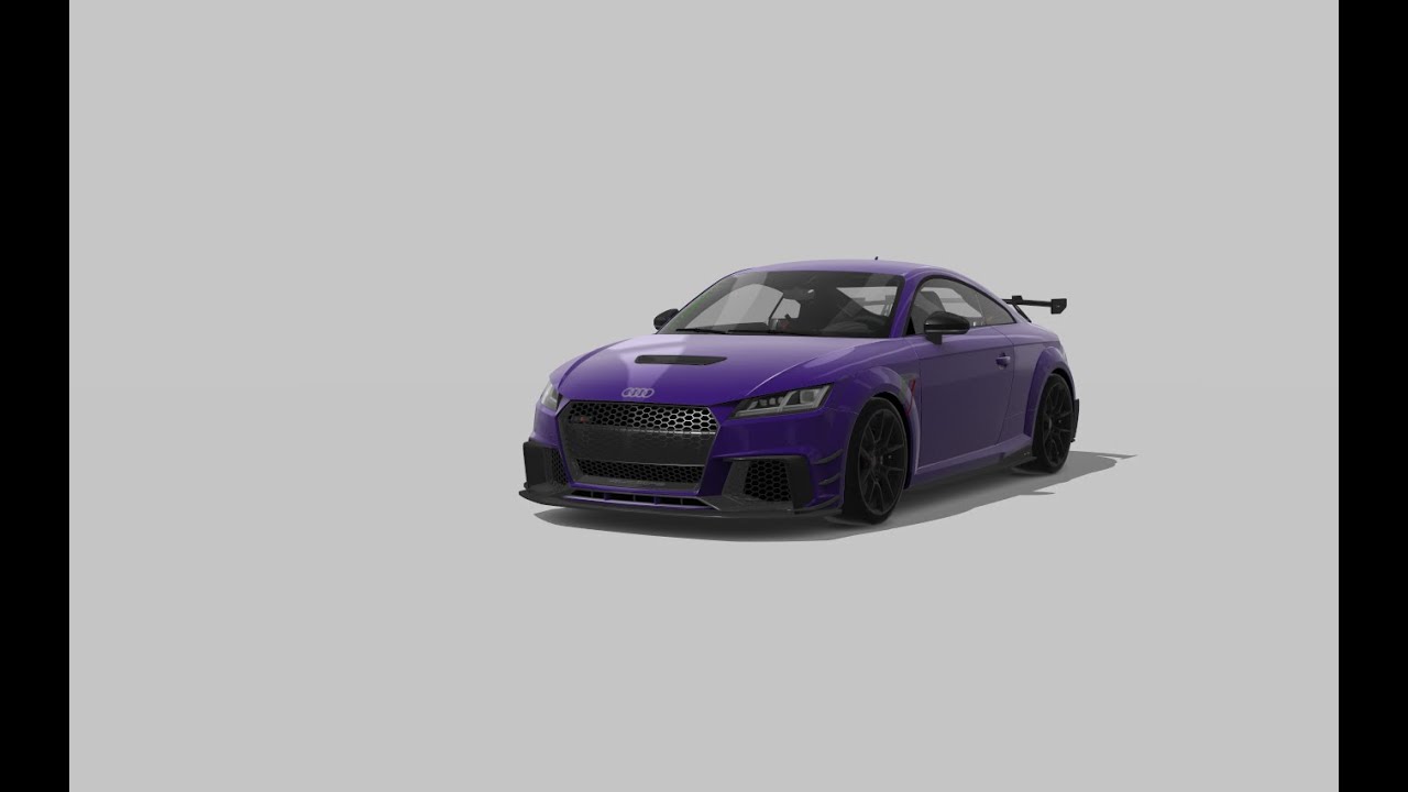 Assetto Corsa - AUDI TTRS Purple speeding - YouTube