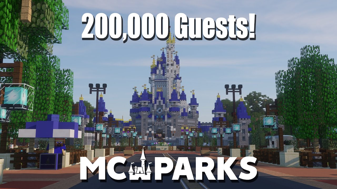 MCParks has reached 200,000 guests! - YouTube