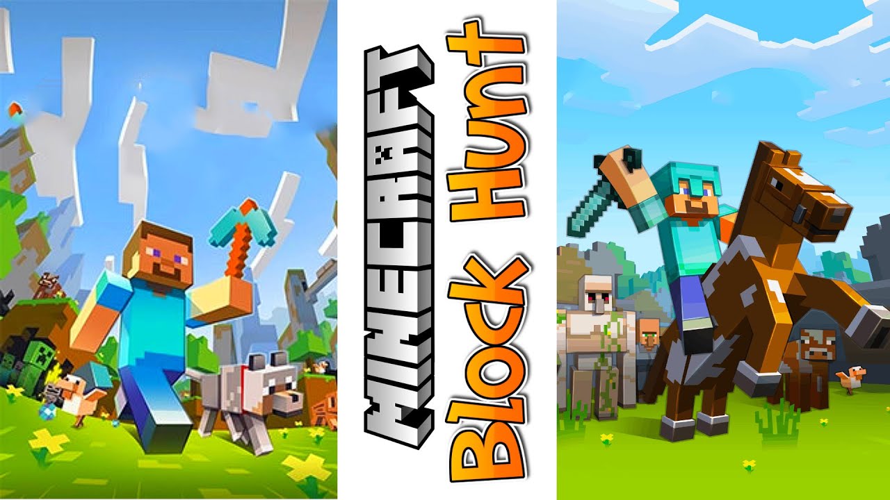 Minecraft- Servers Mineplex and mini game Block Hunt | Minecraft и мини ...