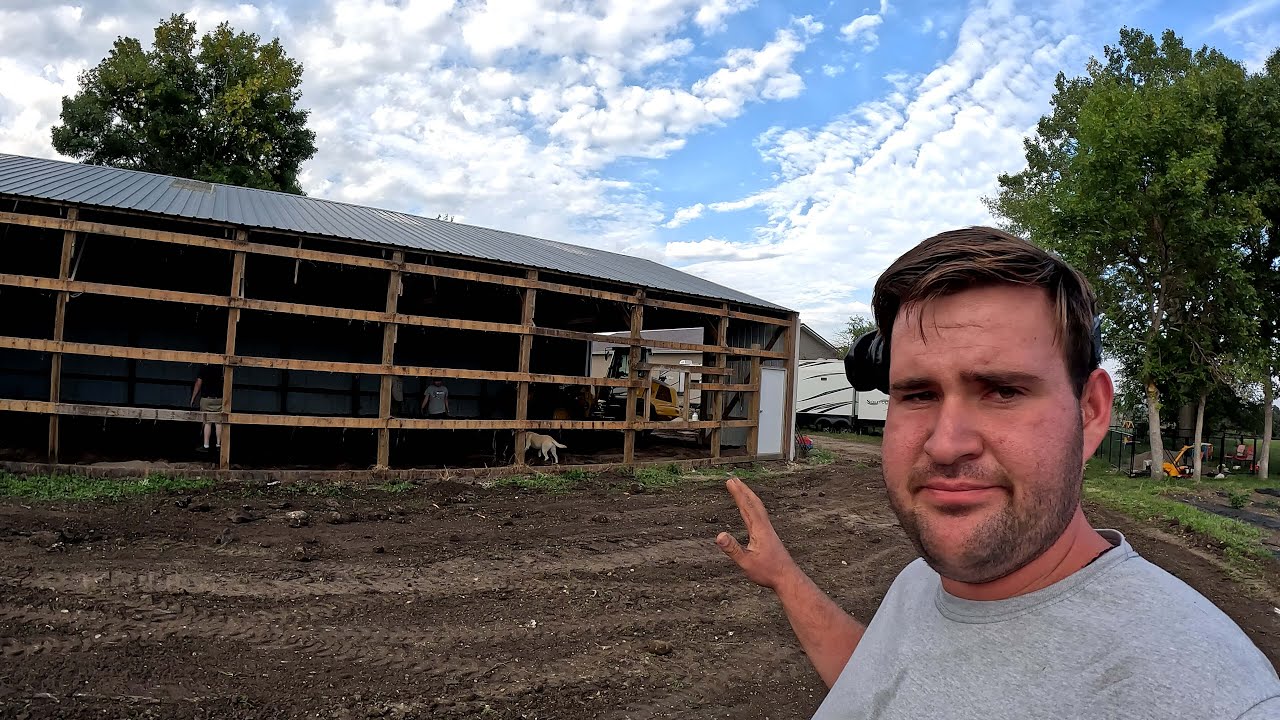 Repurposing Our Farms Old Storage Shed - YouTube