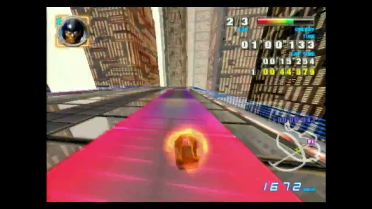 F-Zero GX Max Speed - Aeropolis Multiplex 1'56"289 with Green Panther ...