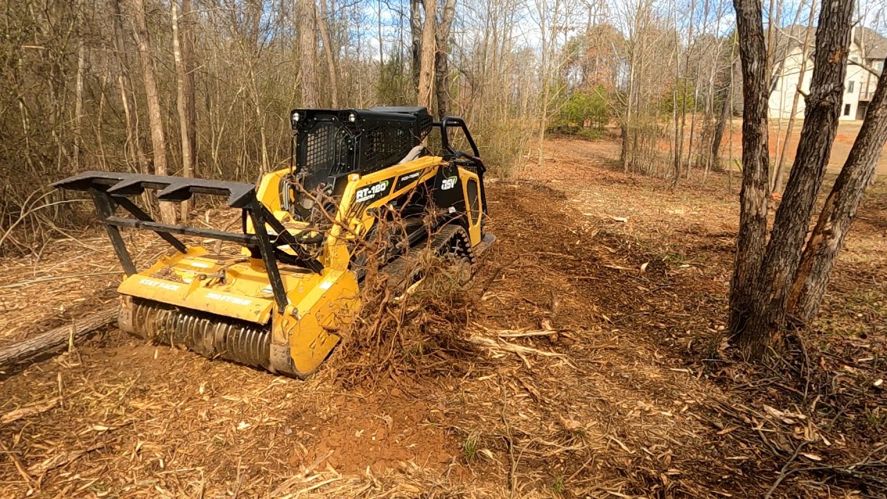 Final clearing and finishing on the Horse Pasture - YouTube