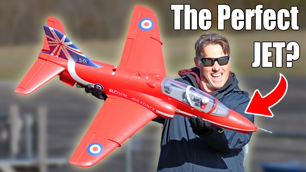 Is this the BEST EDF RC JET? An FMS Bae Hawk REVIEW - YouTube