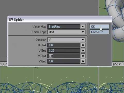 UV Spider Tutorial in NewTek's LightWave 3D - YouTube
