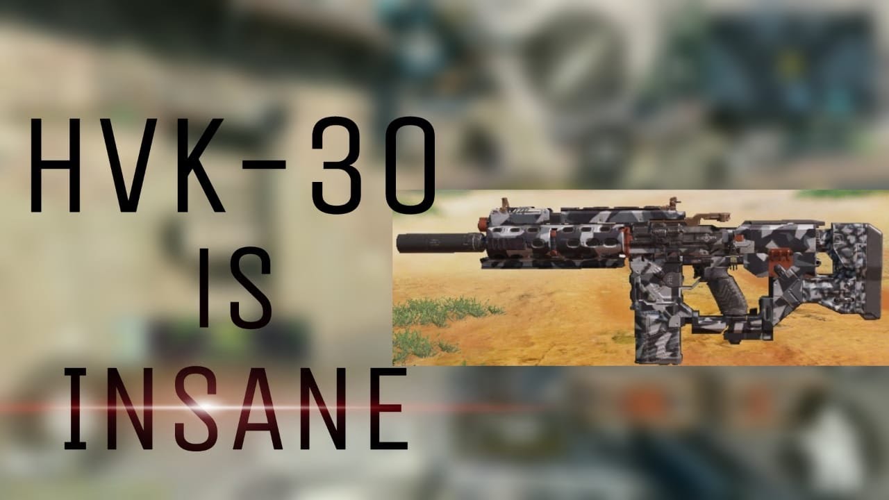 HVK-30 is insane |COD Mobile gameplay | POISONED ASSASIN - YouTube
