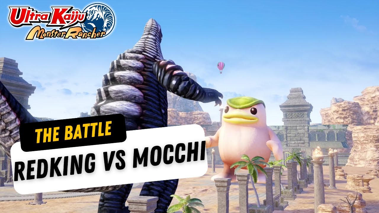 Red King vs Mocchi Ultra Kaiju Monster Rancher - Nintendo Switch - YouTube
