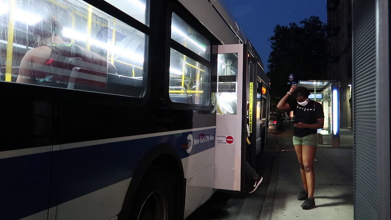 MTA New York City Bus 2011-12 New Flyer Industries C40LF 448 on the B43 ...