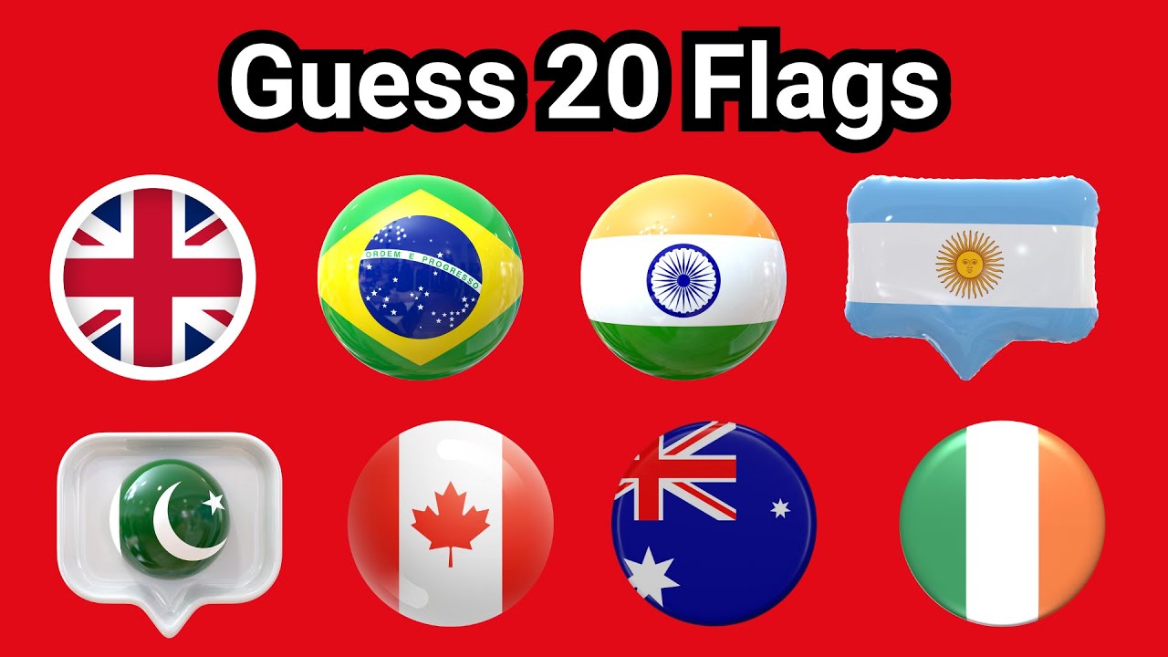 Flags of the World 🌍 | Fun & Educational Poem for Kids | Learn 20 ...