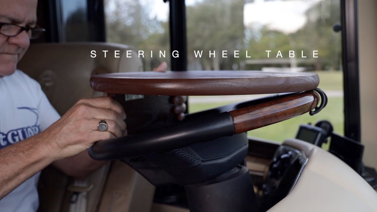 How To Make a RV Tilt STEERING WHEEL TABLE TOP for under $30 | DIY ...