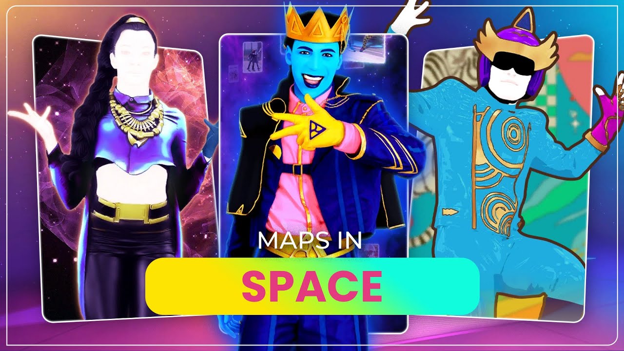 Just Dance: All maps in SPACE (Danceverses) - YouTube