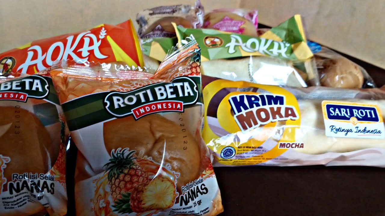 MUKBANG ROTI SARI ROTI || ROTI AOKA || ROTI BETA - YouTube