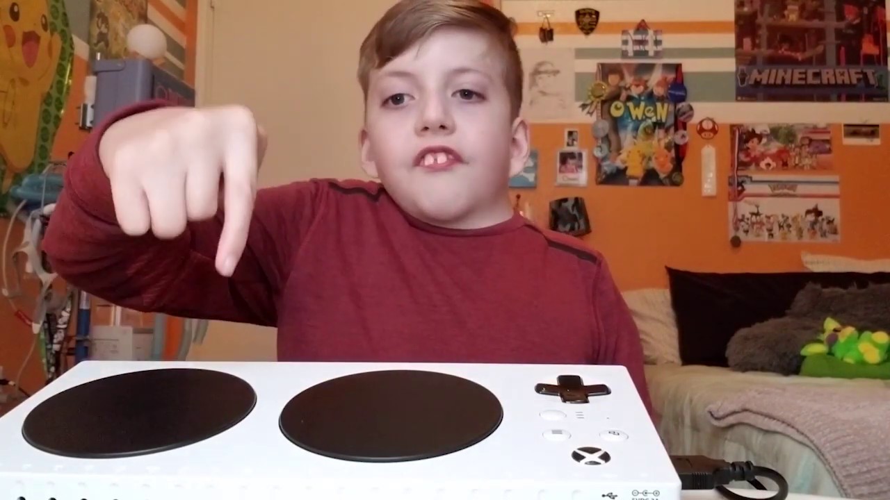 Owen explains setting up the one handed joystick with the Xbox Adaptive ...