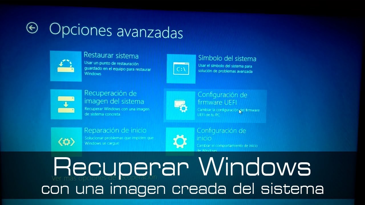 Crear una imagen de Windows y cómo usarla - ViDoe
