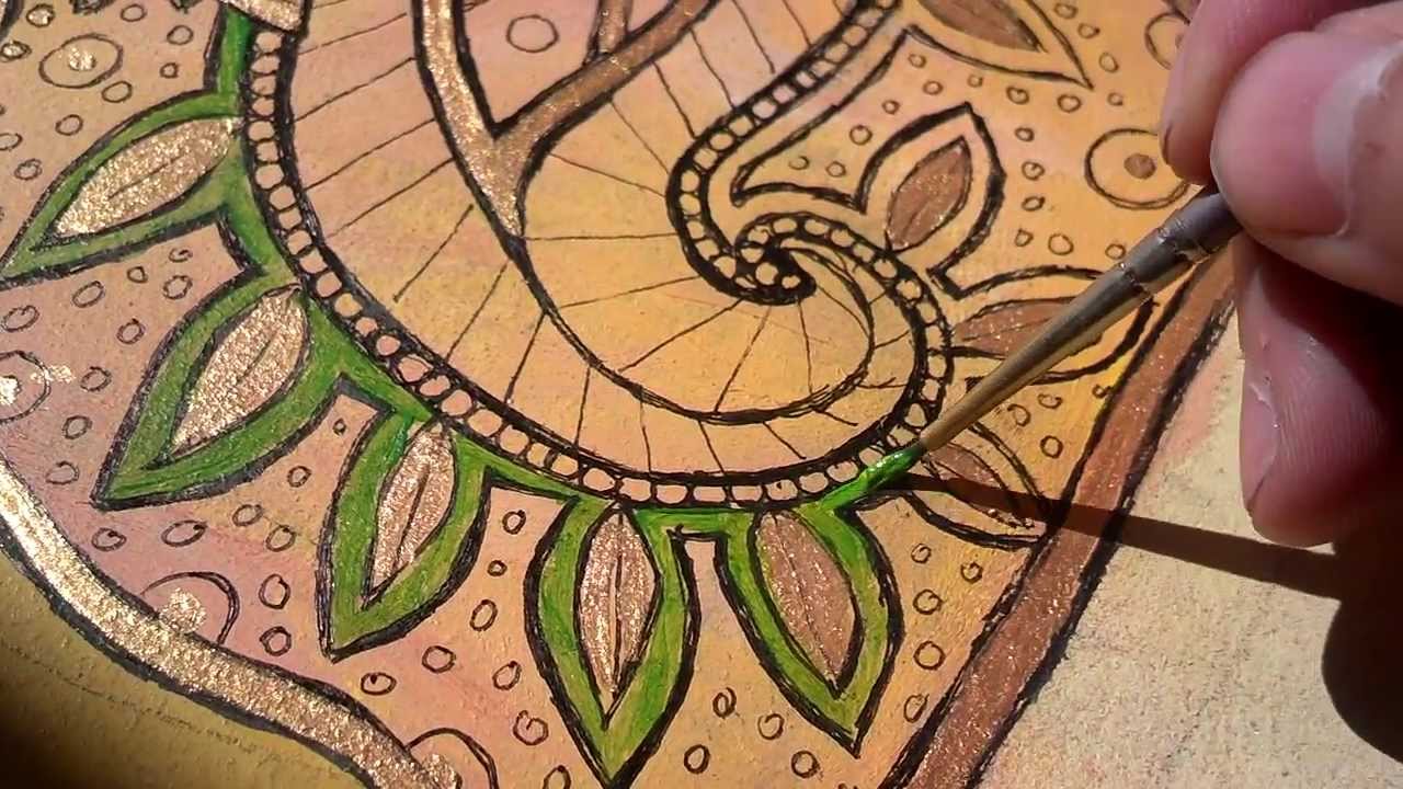 Painting in Progress by Lynnette Shelley: "Painted Elephants" - YouTube
