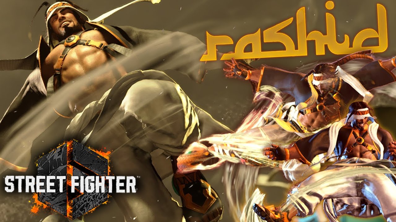 Rashid is Spinning AND Mixing in Street Fighter 6 (Character Overview ...