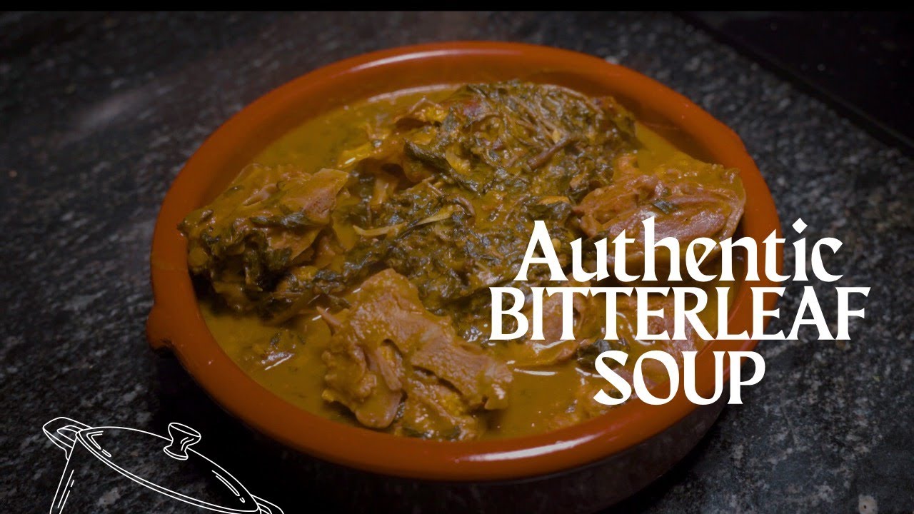 How to make the best Igbo soup (Ofe Onugbu) - YouTube