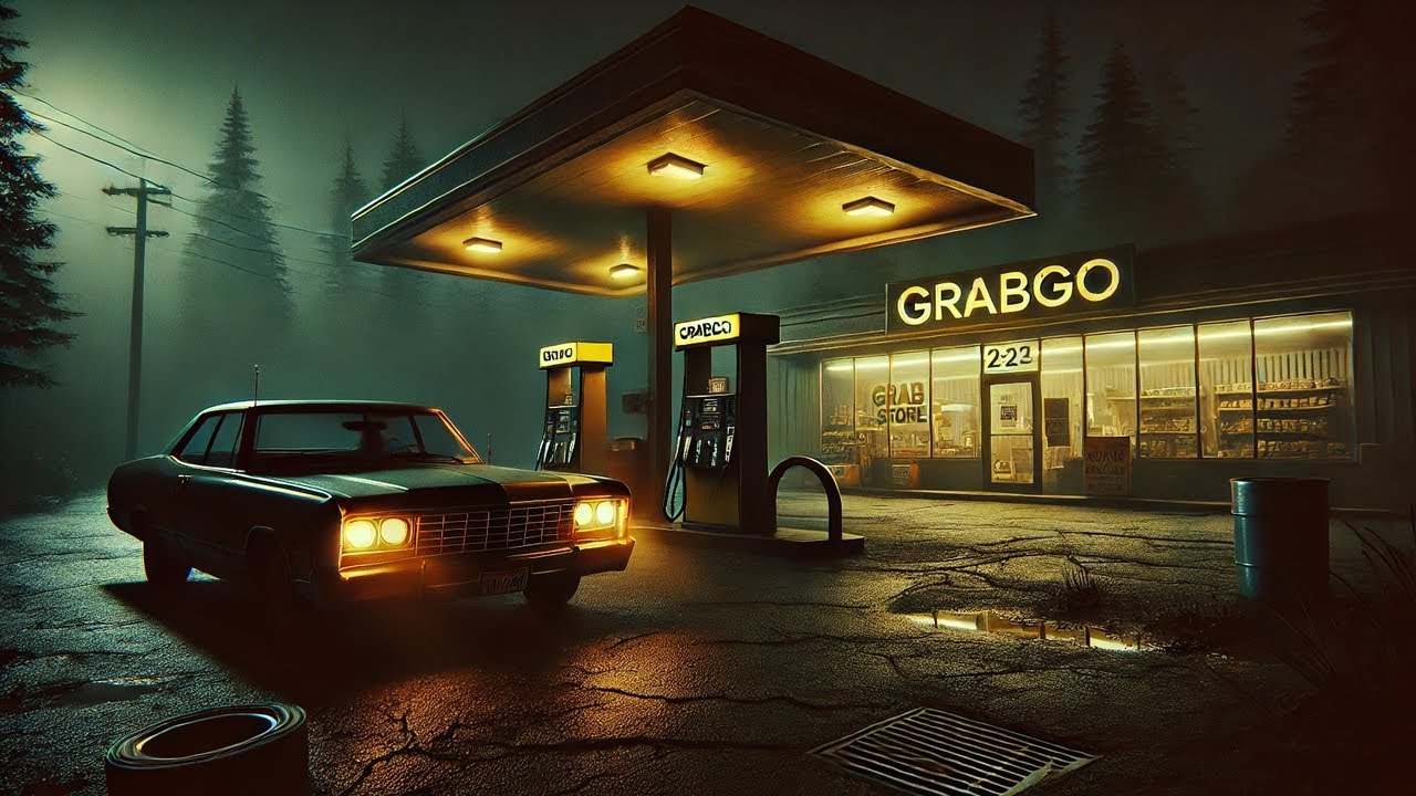 SCARIEST Gas Station Horror Game - Late Night Shift - YouTube