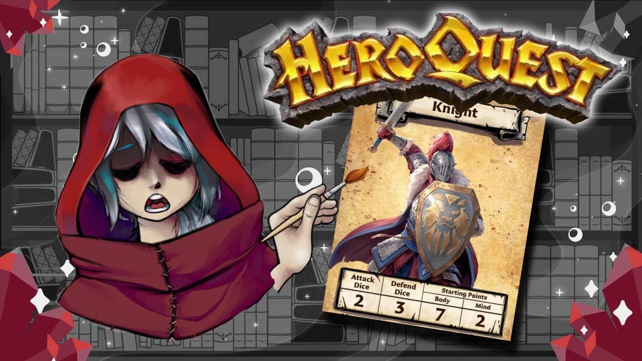 Hero Quest Painting Guide Ep.53 Guardian Knight (Variant) - YouTube