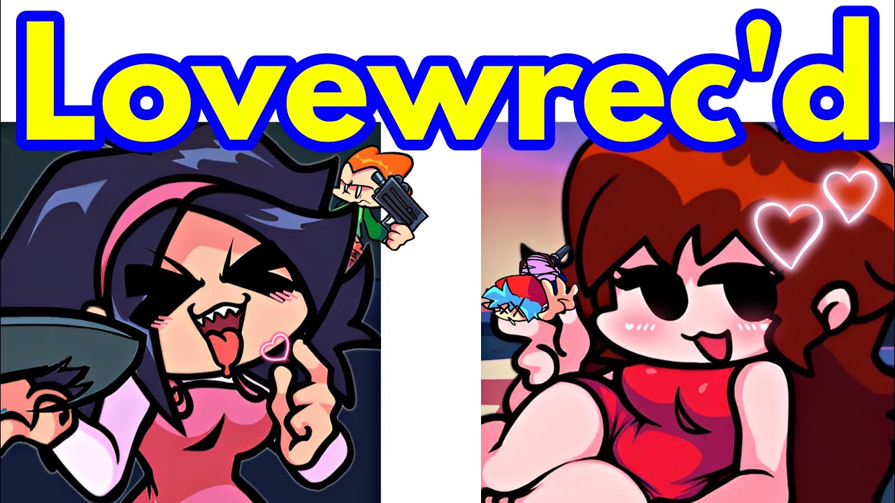 Friday Night Funkin' Vs Lovewrec'd | Nene VS GF VS Boyfriend | Nene ...