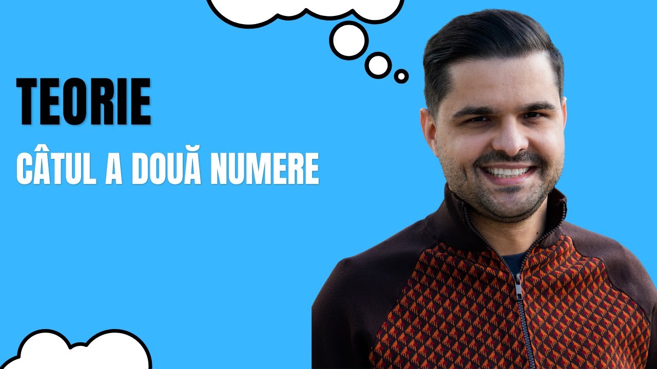 Teorie: Catul a doua numere. Cum se calculează câtul a două numere ...