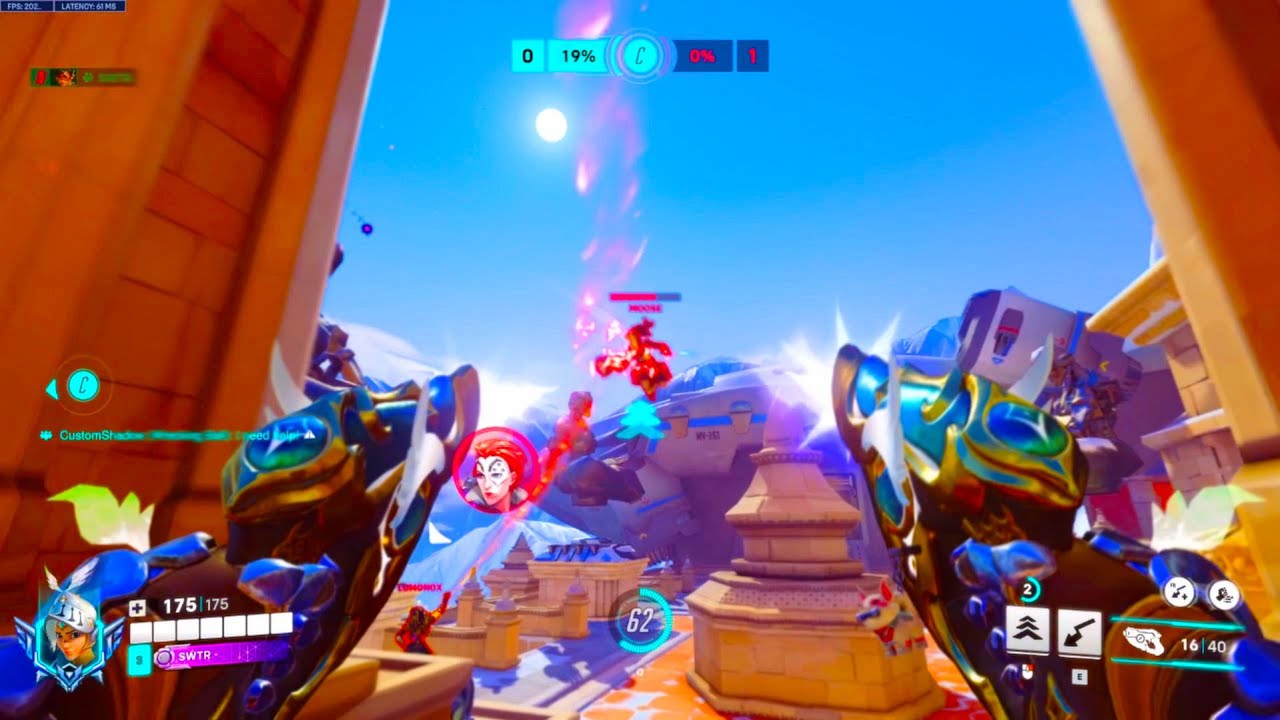 most obvious cheater in overwatch - YouTube