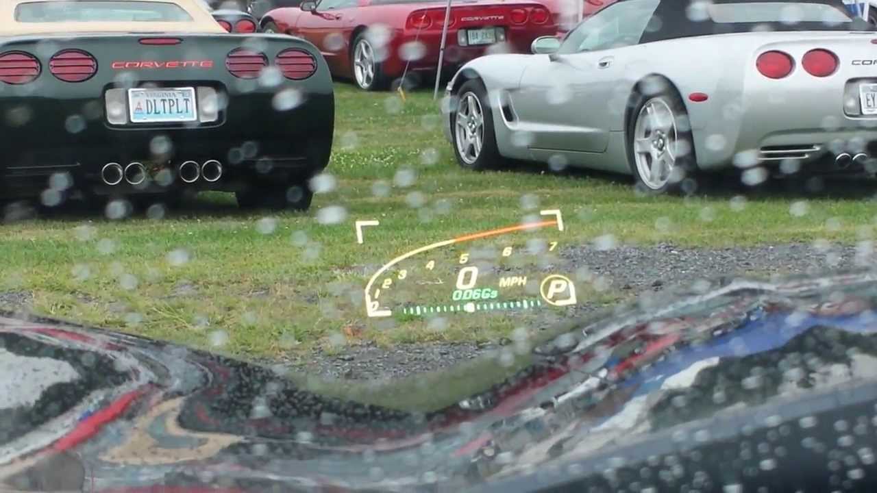 C7 hud corvette - YouTube