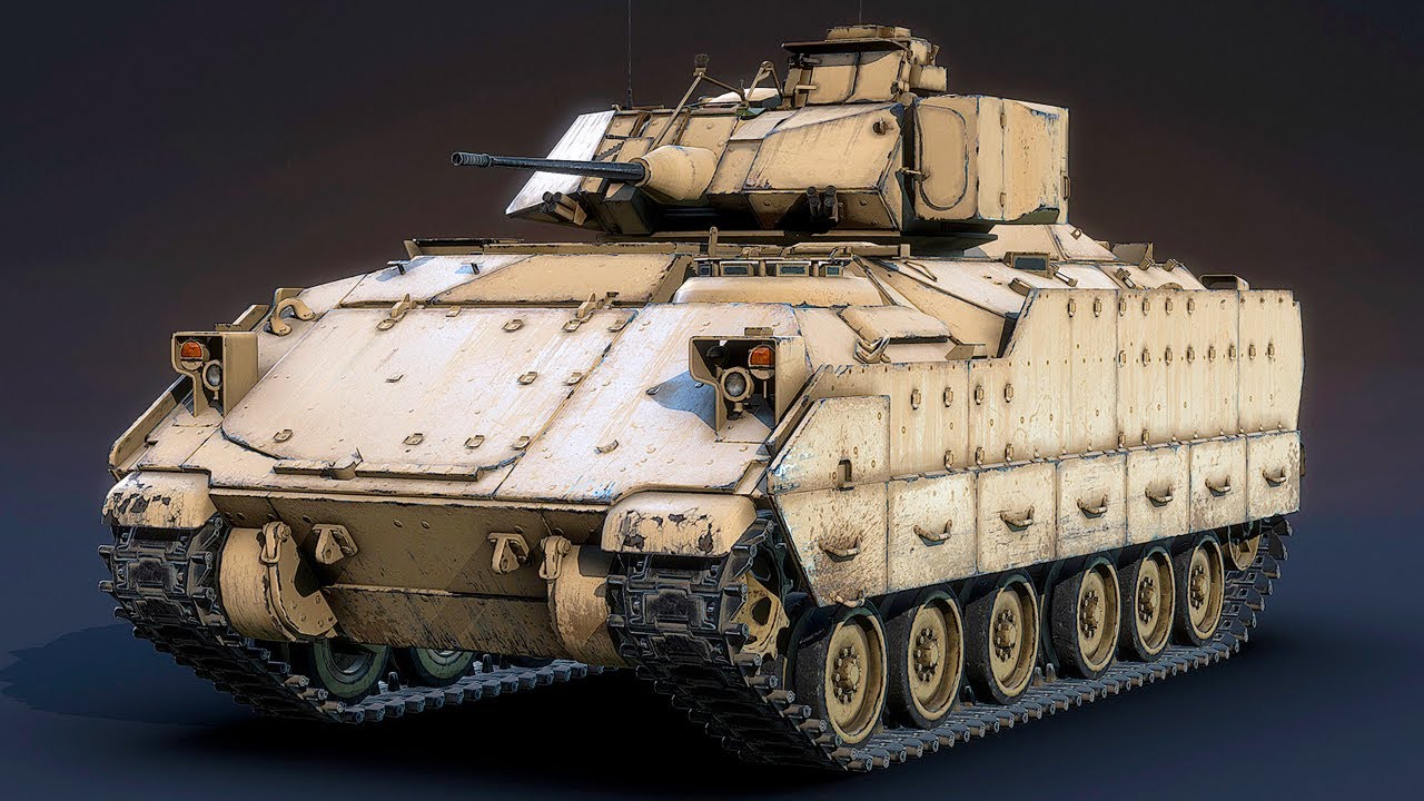 ¿Qué tan PODEROSO es un Vehículo M2 BRADLEY? - YouTube