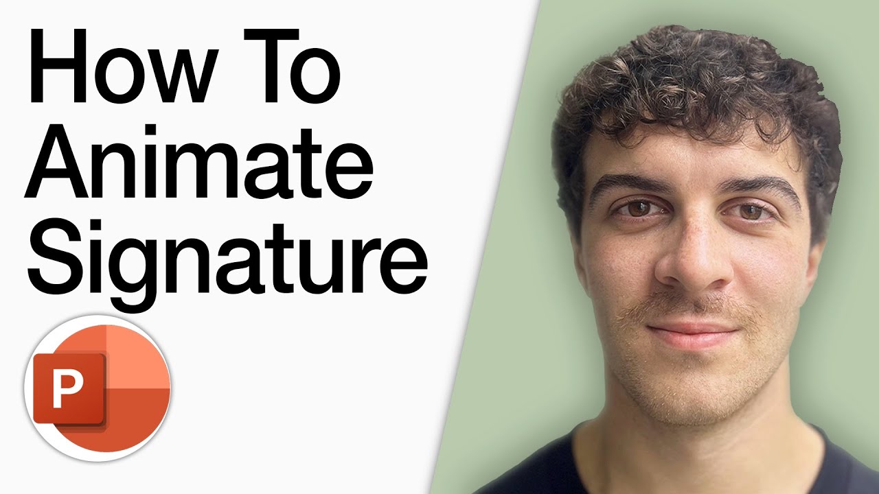 How To Animate Your Signature In Powerpoint - Powerpoint (Full 2025 ...